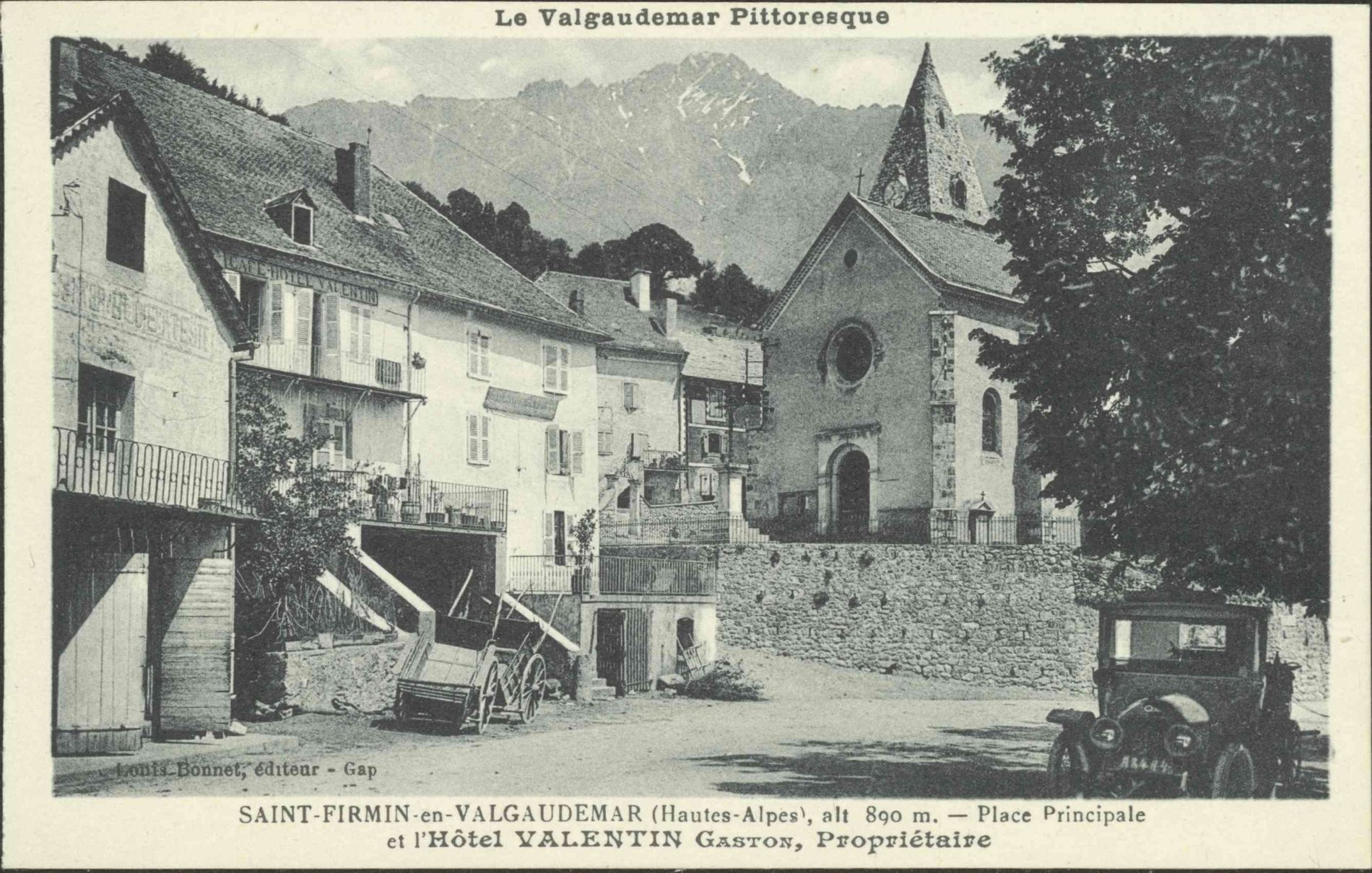 Le village de Saint-Firmin en Valgaudemar