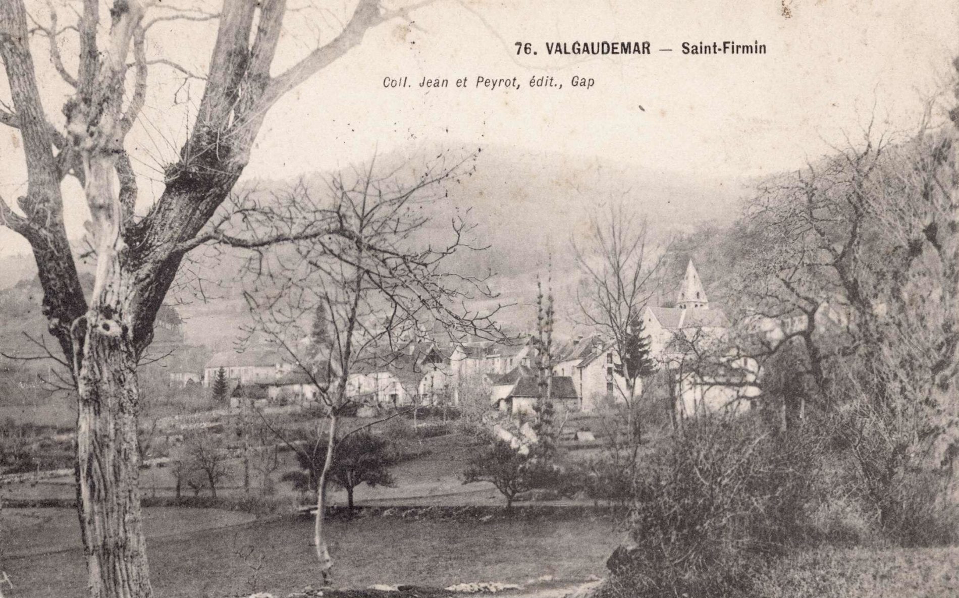 Le village de Saint-Firmin en Valgaudemar